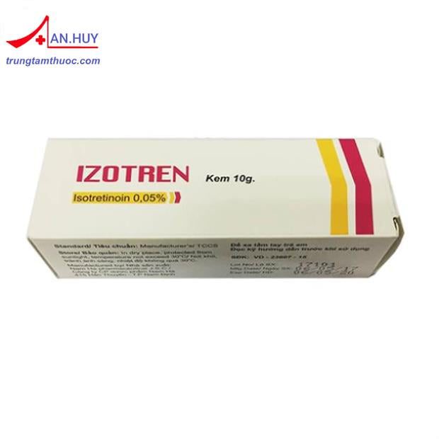 izotren 0,05% 10g - Nhà Thuốc Quốc Anh