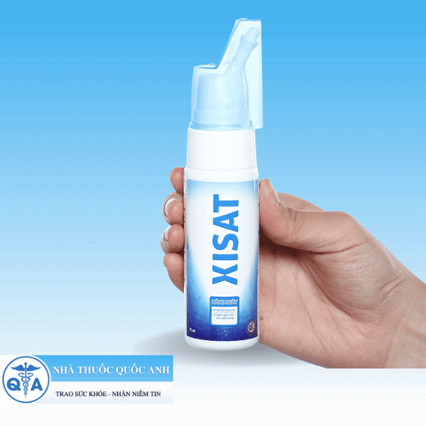 xịt mũi Xisat Người lớn - hỗ trợ điều trị viêm mũi