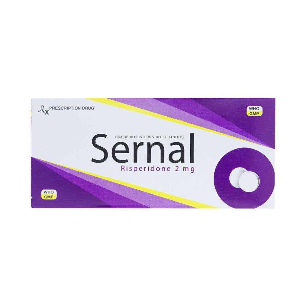 sernal 2mg 10vi*10vien - Nhà Thuốc Quốc Anh
