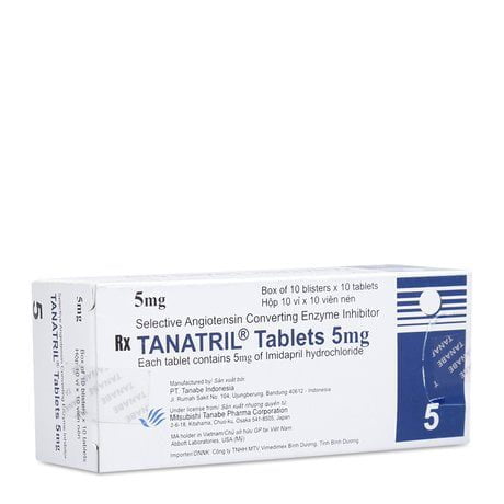 Tanatril 5mg (imidapril).10vi*10 vien - Nhà Thuốc Quốc Anh