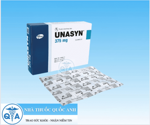 Thuốc Unasyn 375mg - Điều trị nhiễm khuẩn - Nhà Thuốc Quốc Anh