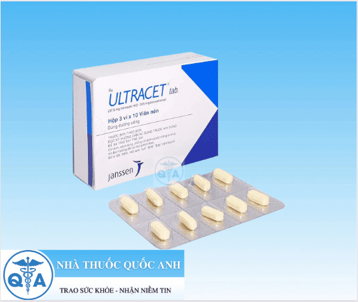 Thuốc Ultracet - Điều trị cơn đau trung bình đến nặng - Nhà Thuốc Quốc Anh