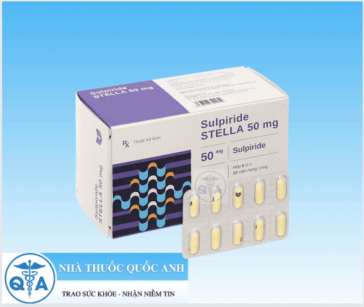Thuốc Sulpiride Stella 50mg - Điều trị triệu chứng lo âu, tâm thần phân ...