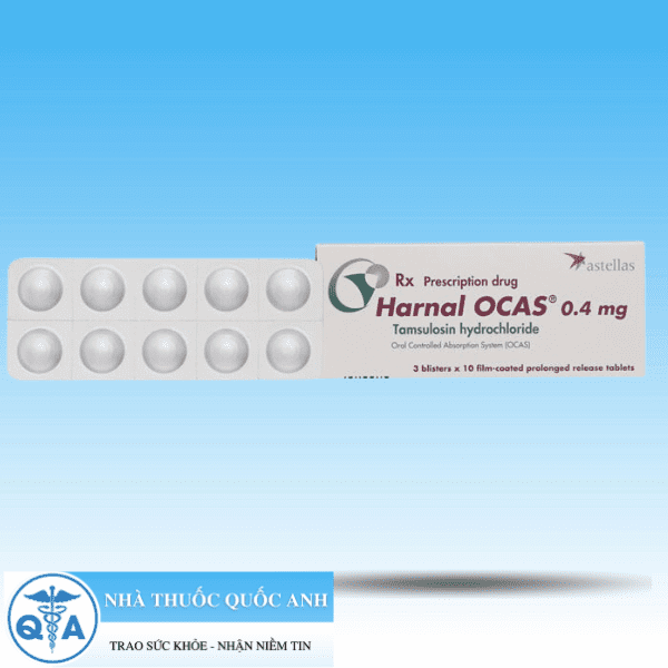 Harnal Ocas 0.4mg trị hội chứng tăng sản lành tính ở tuyến tiền liệt (3 ...