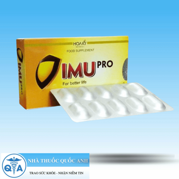 Imupro - Thuốc Tăng cường sức đề kháng - Nhà Thuốc Quốc Anh