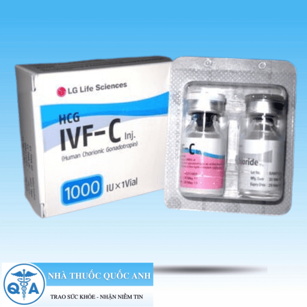 IVFC 1000 IU thuốc tiêm cho bệnh nhân hiếm muộn của hàn quốc ( hộp 1 ống ) - Nhà Thuốc Quốc Anh