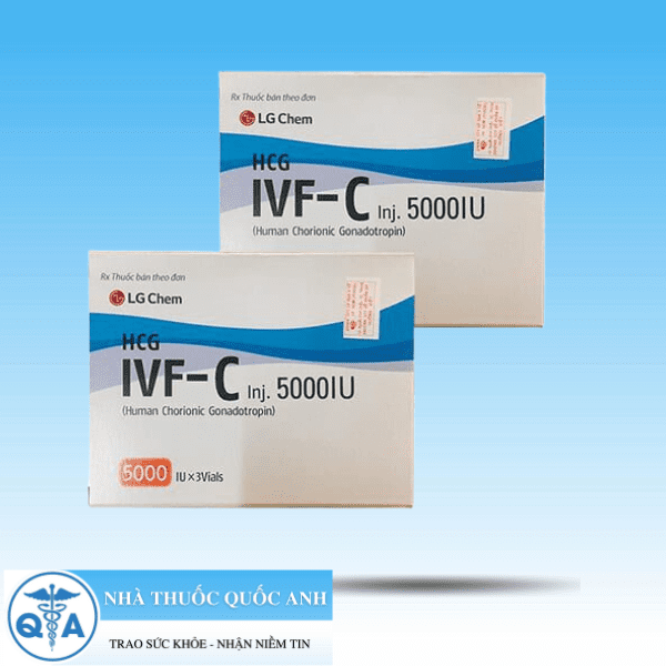 IVFC 5000 IU thuốc tiêm cho bệnh nhân hiếm muộn của hàn quốc ( hộp 3 ...