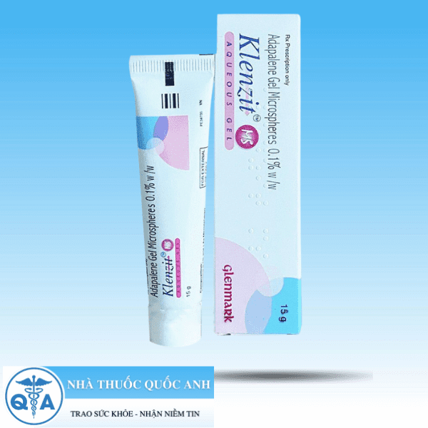 Klenzit MS 0.1% Kem bôi trị mụn trứng cá (tuýp 15g) - Nhà Thuốc Quốc Anh