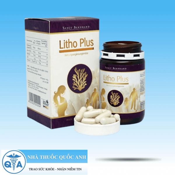 Litho Plus – Viên uống bổ sung Canxi từ tảo biển đỏ (hộp 60 viên) - Nhà ...