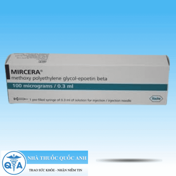 Mircera 100mcg/0.3ml thuốc tiêm điều trị thiếu máu ( hộp 1 ống ) - Nhà ...