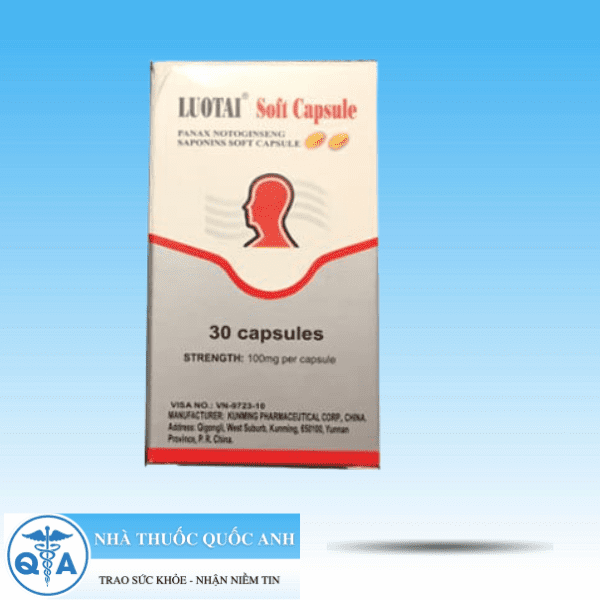 Luotai Soft Capsule điều trị đột quỵ nhồi máu não ( lọ 30 viên ) - Nhà ...