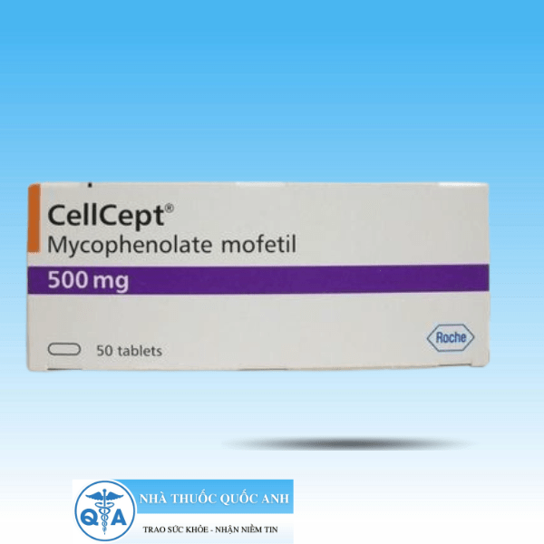 Cellcept 500mg dự phòng thải ghép cấp (hộp 5 vỉ x 10 viên) - Nhà Thuốc ...
