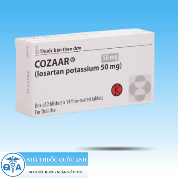Cozaar 50mg trị tăng huyết áp, suy tim (3 vỉ x 10 viên) - Nhà Thuốc ...