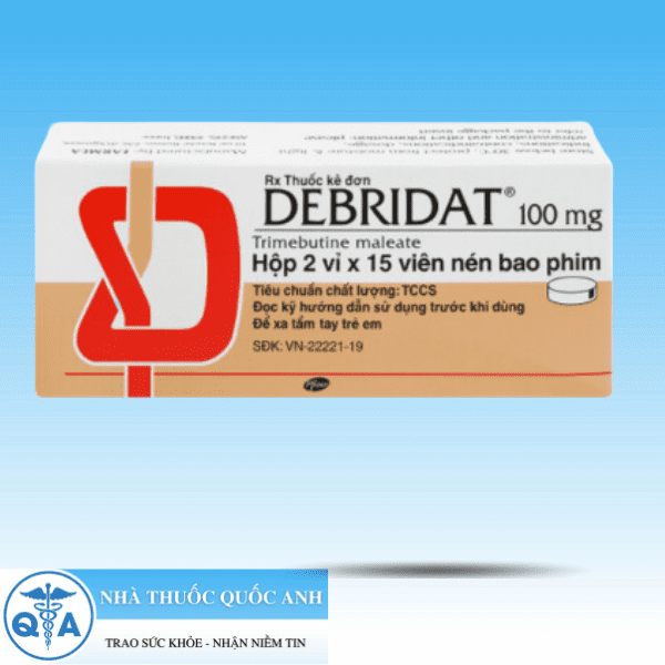 Debridat 100mg giảm đau do co thắt tiêu hóa (2 vỉ x 15 viên) - Nhà ...