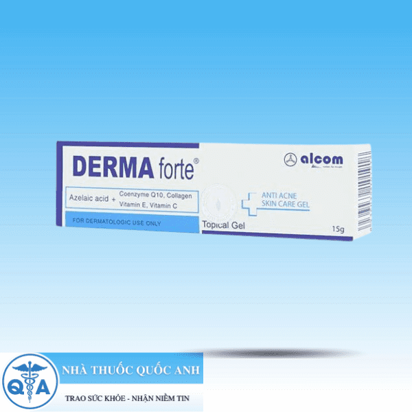 Derma Forte Kem ngừa mụn trứng cá, ngừa thâm, mờ sẹo, dưỡng da (tuýp ...