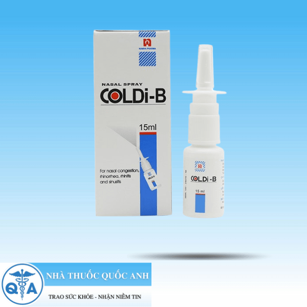 Coldi-B Dung dịch xịt mũi trị viêm xoang, viêm mũi chai 15ml - Nhà ...