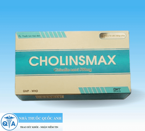Thuốc Cholinsmax kích thích và tăng cường trí não (hộp 3 vỉ x 10 viên)