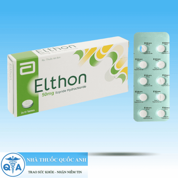 Elthon 50mg trị triệu chứng trong viêm dạ dày (2 vỉ x 10 viên) - Nhà ...
