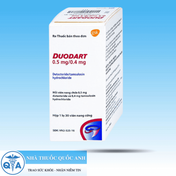 duodart 0.5mg/0.4mg điều trị phì đại tiền liệt tuyến ( hộp 30 viên ...