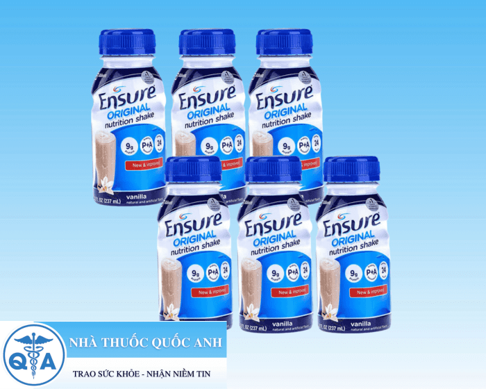 Sữa Ensure Original dạng lỏng hương vani (237ml)