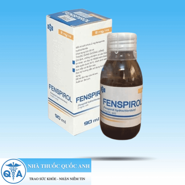 Fenspirol siro điều trị ho, viêm hiệu quả (lọ 90ml) - Nhà Thuốc Quốc Anh