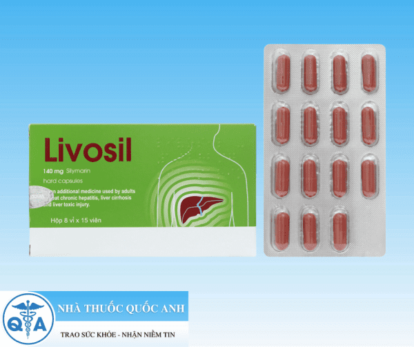 Livosil (140mg Silymarin) - Hỗ trợ điều trị các bệnh lý về gan