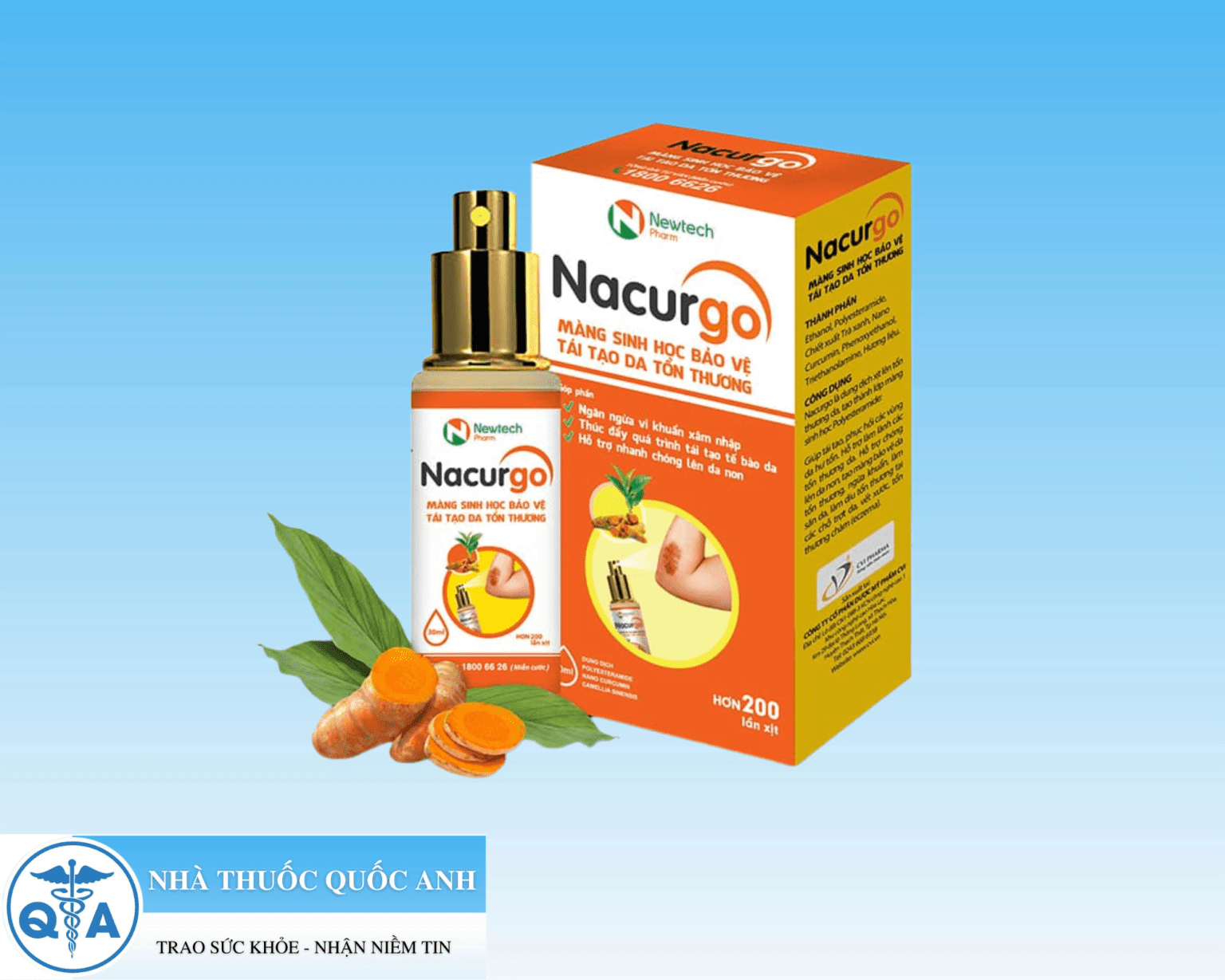 Okuskin Gel giúp lành nhanh vết thương hở, hạn chế sẹo