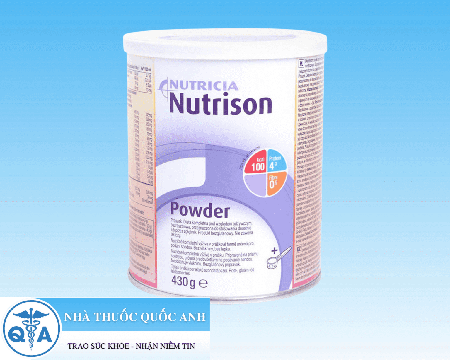 PROTHER - Thực phẩm dinh dưỡng y học bổ sung acid amin