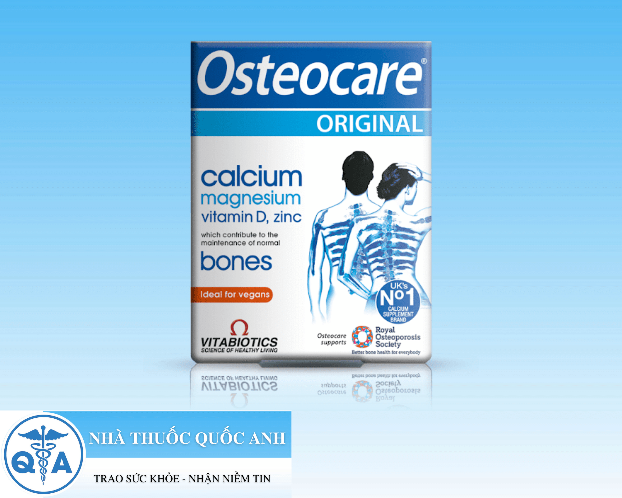 Osteocare Original - Bổ sung canxi giúp xương răng chắc khỏe