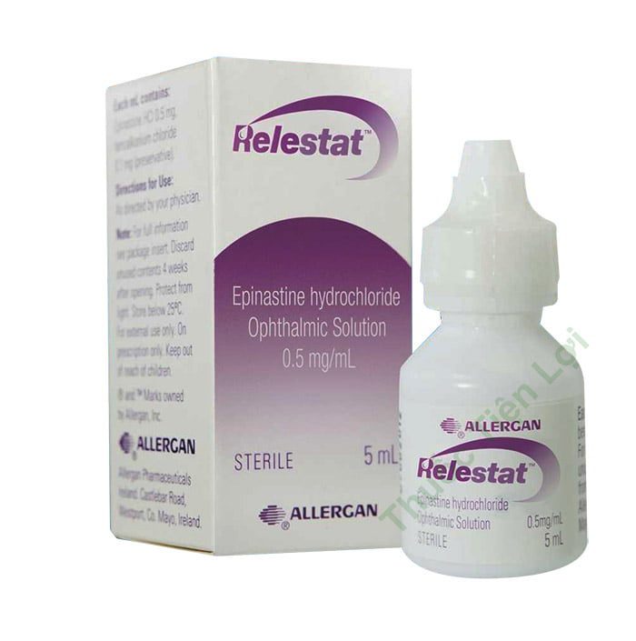 Relestat 5ml tra mat - Nhà Thuốc Quốc Anh
