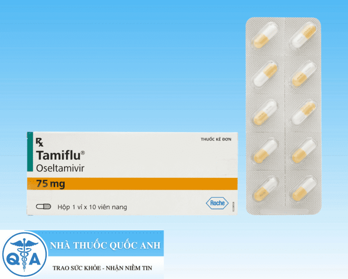 Tamiflu 75mg (Oseltamivir) - Phòng và điều trị cúm do virus