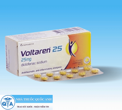 Thuốc Voltaren 50 mg điều trị viêm đau xương khớp (hộp 10 vỉ x 10 viên)