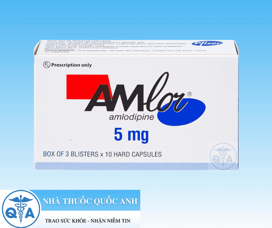 Thuốc Amlor - Điều trị tăng huyết áp