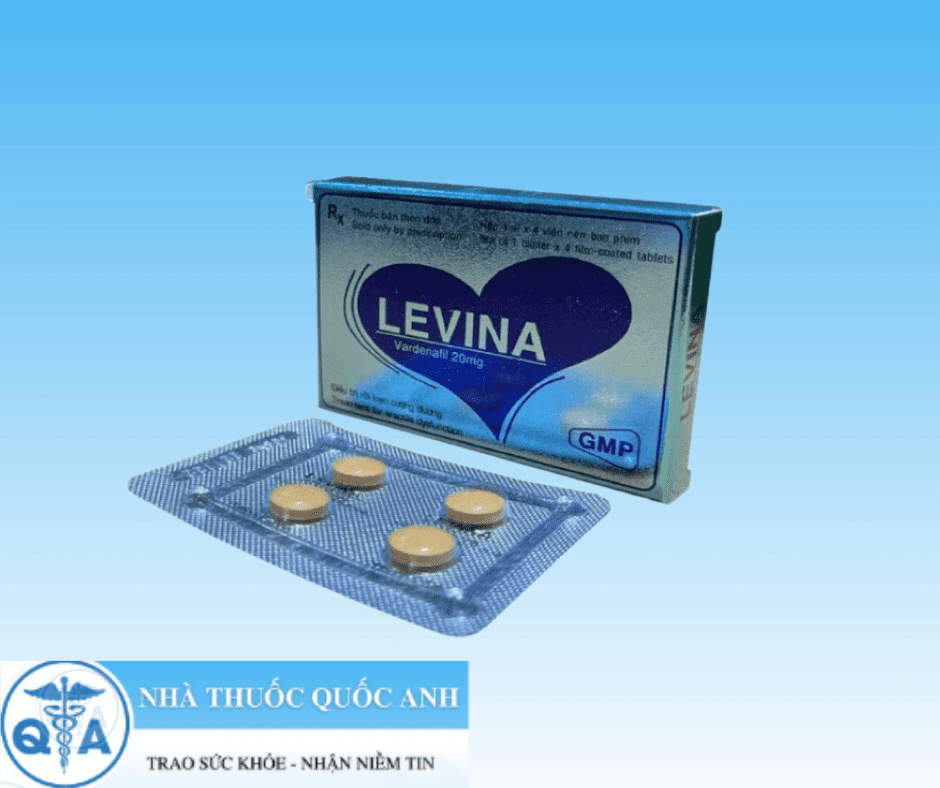 levina 20mg điều trị rối loạn cương dương ( hộp 4 viên ) - Nhà Thuốc ...