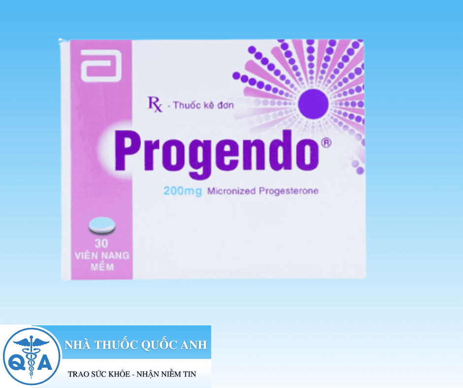 Progendo 200 thuốc điều trị rối loạn nội tiết tố - Nhà Thuốc Quốc Anh