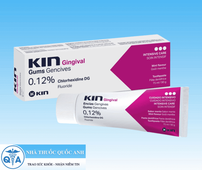 Kem đánh răng Kin Gingival ngừa sâu răng, viêm nướu (tuýp 75ml) - Nhà ...
