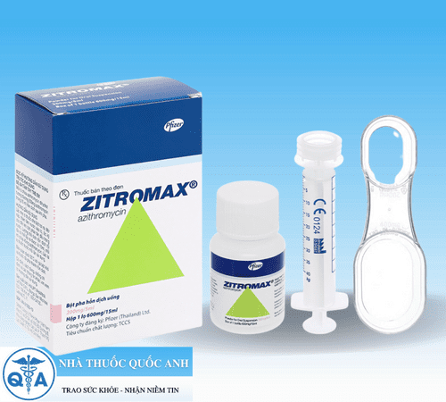 Thuốc Zitromax siro 200mg/5ml điều trị nhiễm khuẩn