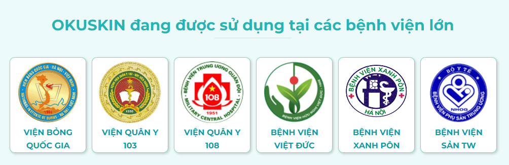 Okuskin Gel giúp lành nhanh vết thương hở, hạn chế sẹo