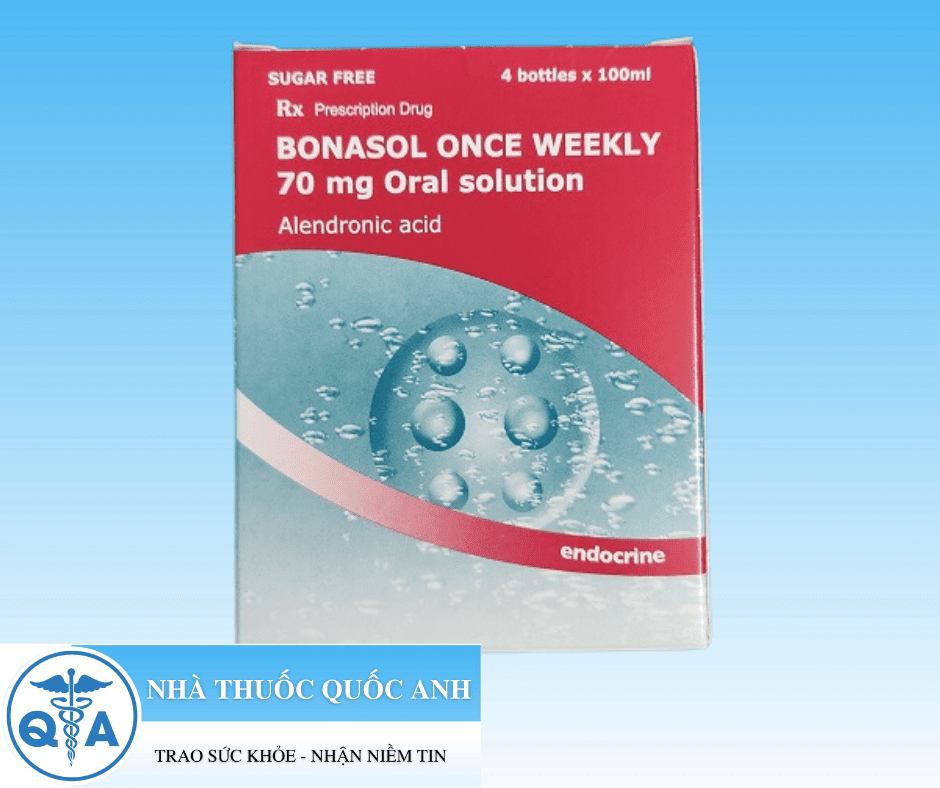 Thuốc Bonasol Once Weekly 70mg - Điều trị loãng xương