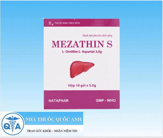 Thuốc Mezathin S - Điều trị các bệnh lý về gan - Nhà Thuốc Quốc Anh