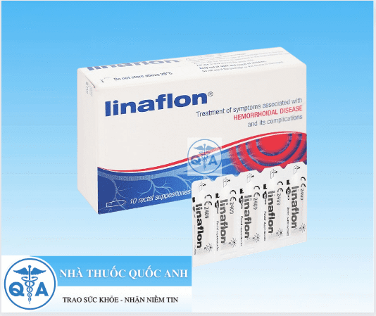 Viên đạn đặt trực tràng Linaflon - Điều trị các triệu chứng của bệnh ...