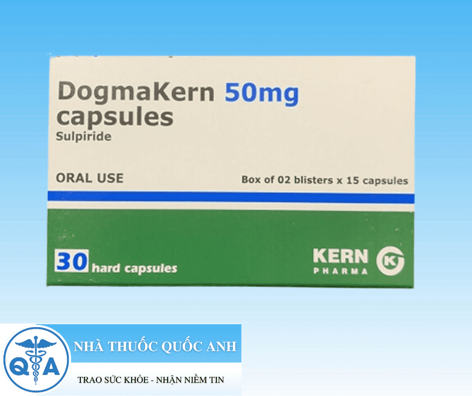 Dogmakern 50mg capsules thuốc điều trị rối loạn tâm thần phân liệt ...