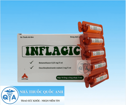 Thuốc Inflagic - Điều trị dị ứng và chống viêm - Nhà Thuốc Quốc Anh