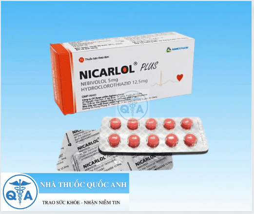 Thuốc Nicarlol Plus - Điều trị tăng huyết áp - Nhà Thuốc Quốc Anh