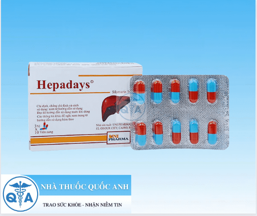 Thuốc Hepadays - Điều trị viêm gan - Nhà Thuốc Quốc Anh