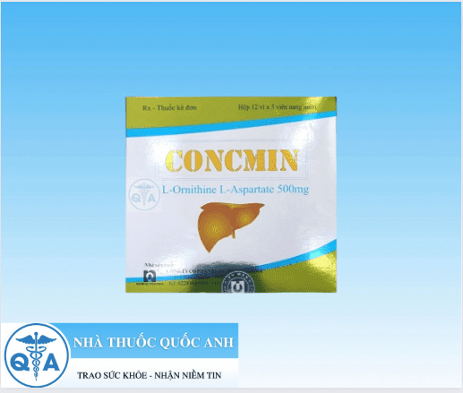 Thuốc Concmin - Điều trị các bệnh lý về gan - Nhà Thuốc Quốc Anh