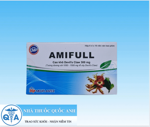 Amifull 300mg - Giảm đau lưng , đau khớp - Nhà Thuốc Quốc Anh