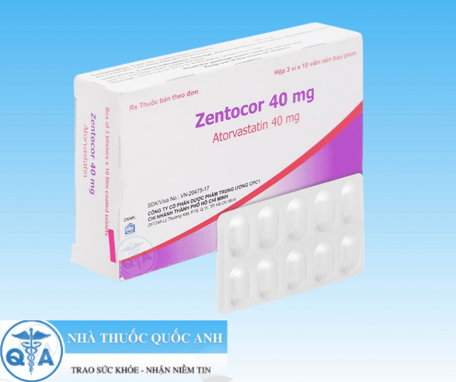 Thuốc Rovastin 10mg điều trị rối loạn lipid máu (30 viên)