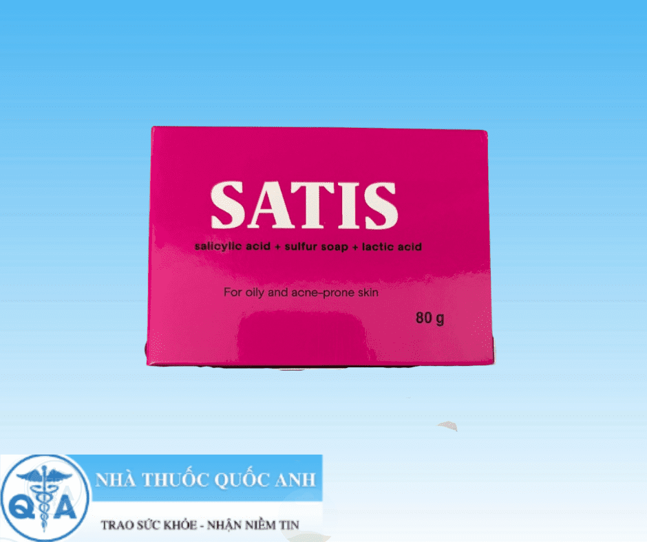 Xà phòng y khoa Satis dành cho da dầu và dễ nổi mụn