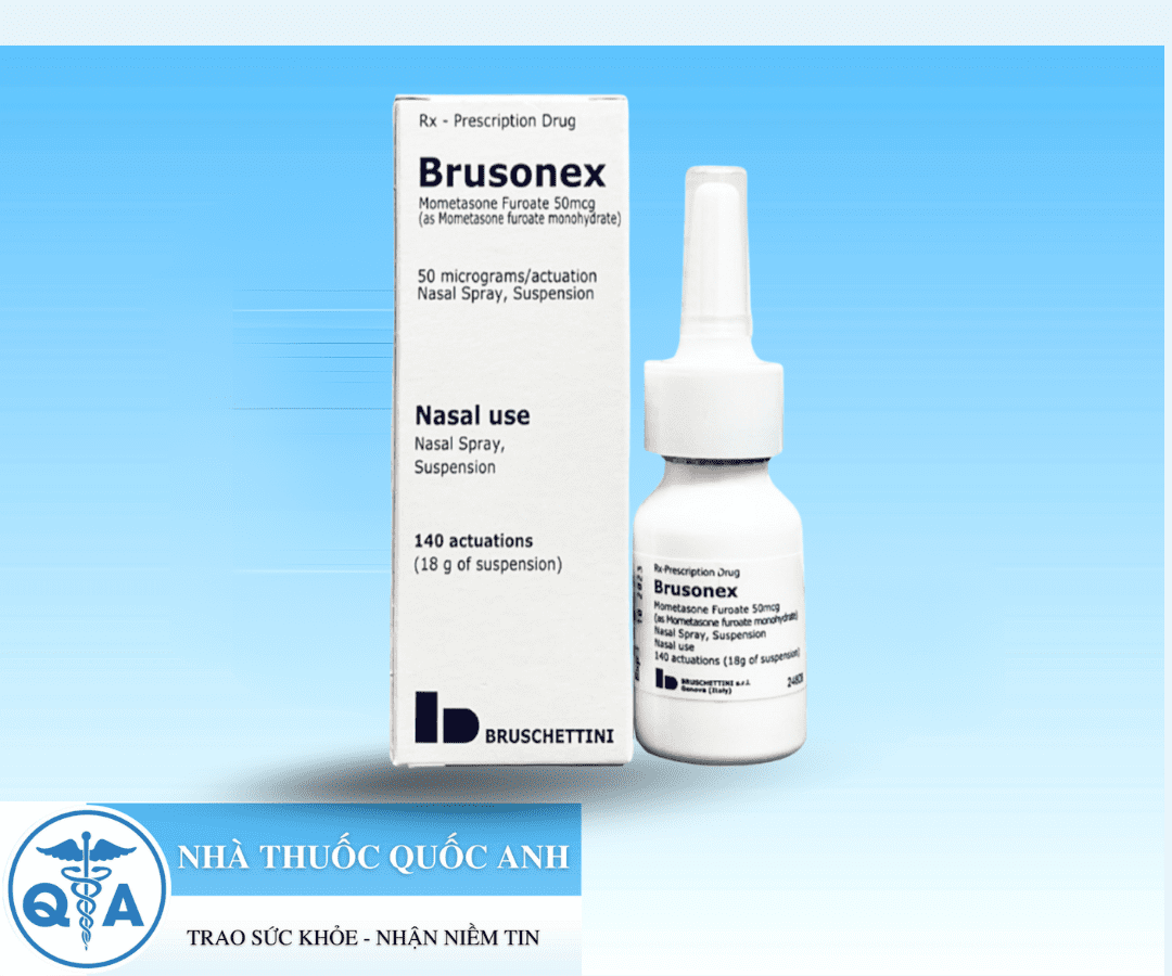 brusonex điều trị hiểu quả các triệu chứng của viêm mũi - Nhà Thuốc ...